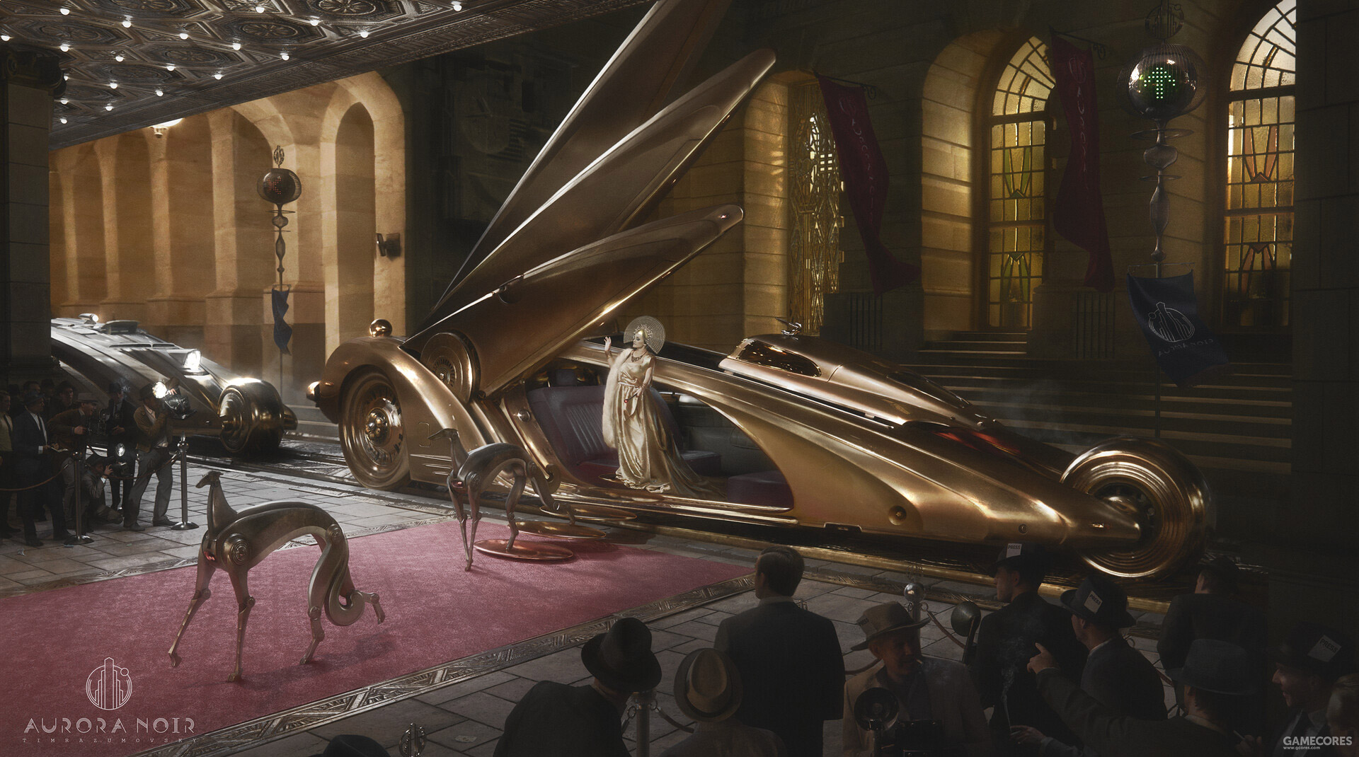 《万智牌》“新卡佩纳”的美术源泉：来自装饰朋克的灵魂直击-114514号大学生-旅法师营地