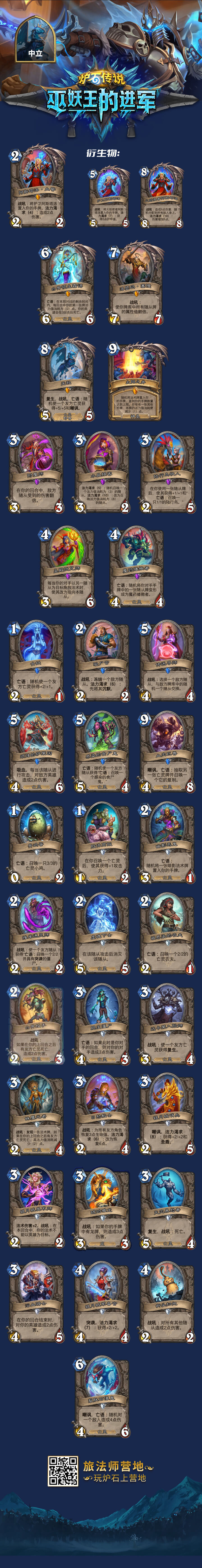 巫妖王的进军 | 全卡预览：203/203-gulucatclaw-旅法师营地