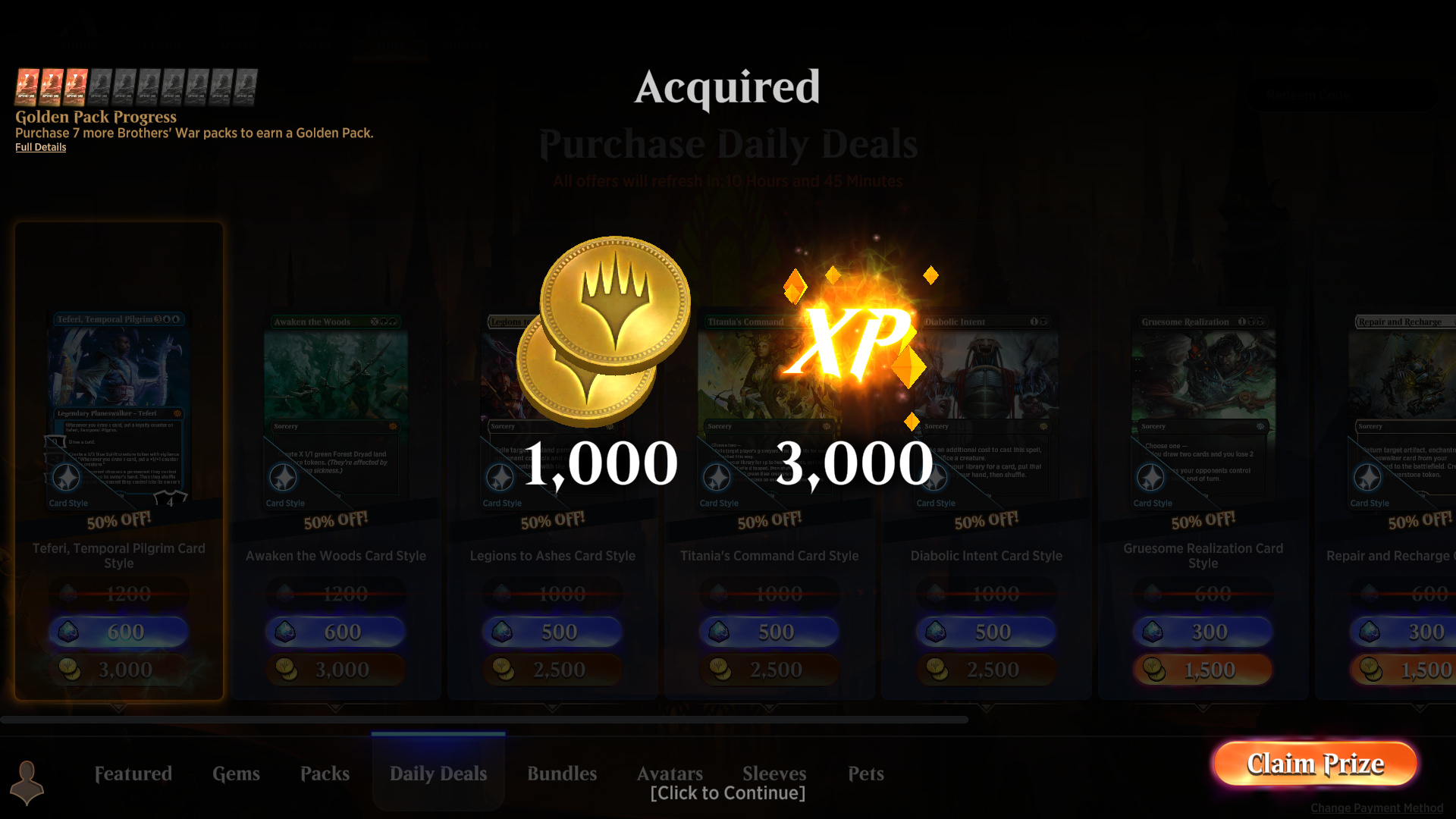 【MTGA】新福利兑换码！免费领金币+经验-图拉扬与记者-旅法师营地