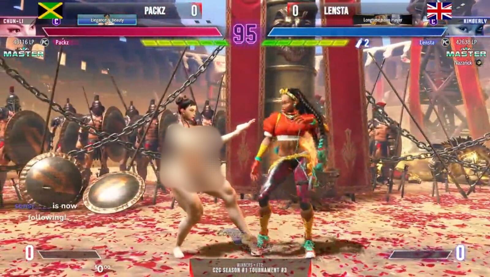 忘关了？《街头霸王6》比赛直播惊现春丽清凉Mod-Alansnow-旅法师营地