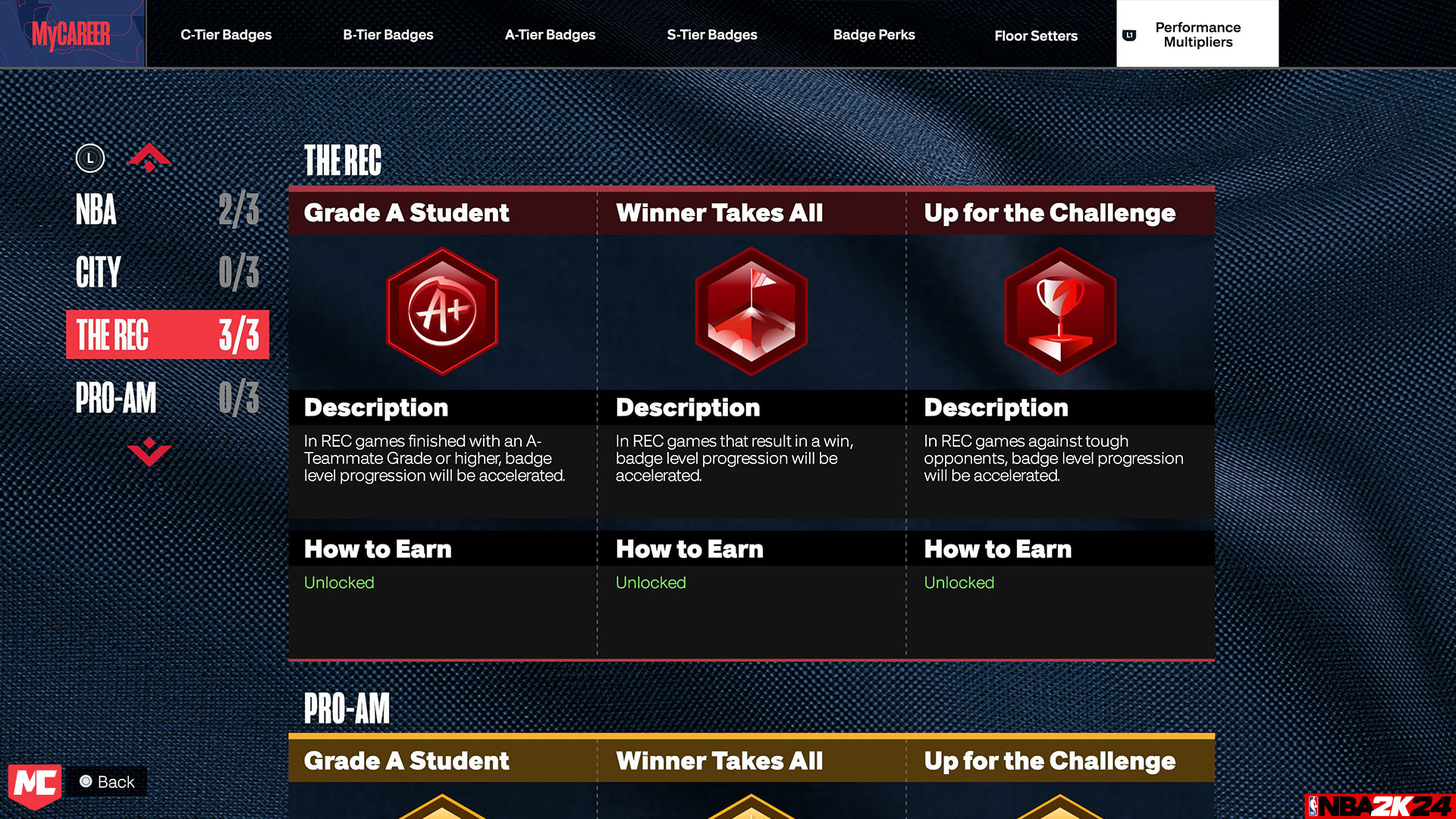 NBA2K24更新简报 体验全新徽章系统-Alansnow-旅法师营地