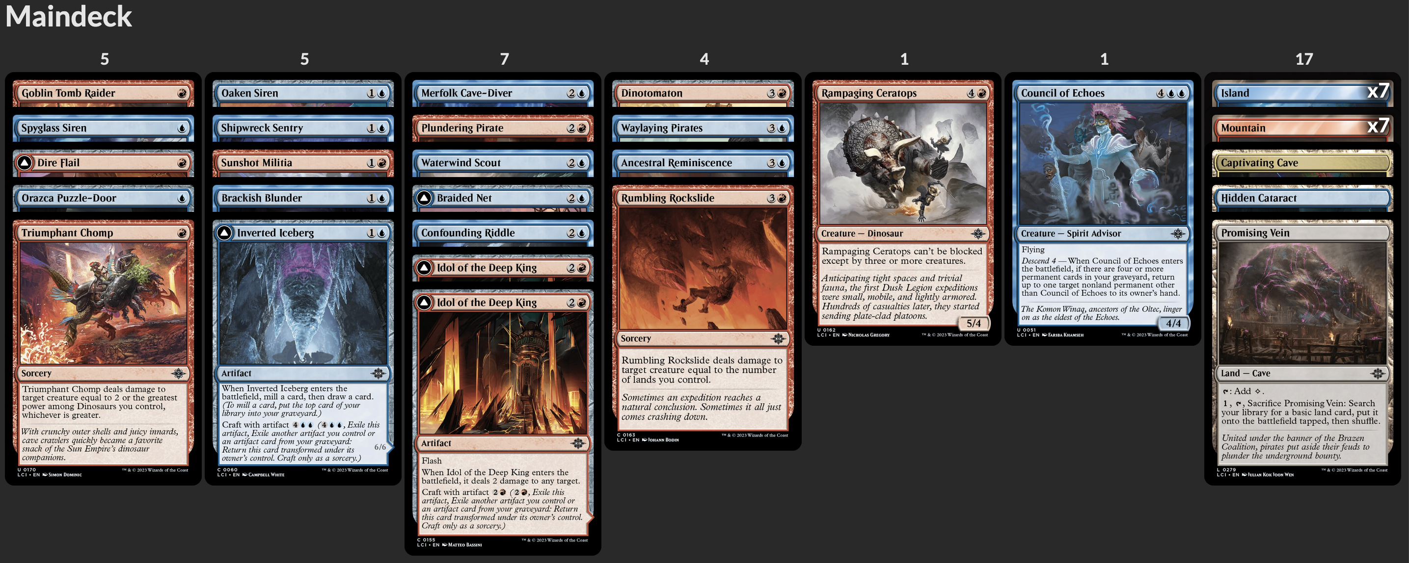 【TopDeck MTGA 限制观察】LCI 现开第一周-TopDeck-旅法师营地