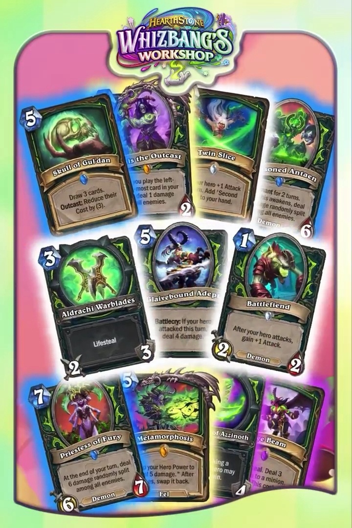 【WBW】恶魔猎手传说随从：希希集-Bennidge-旅法师营地