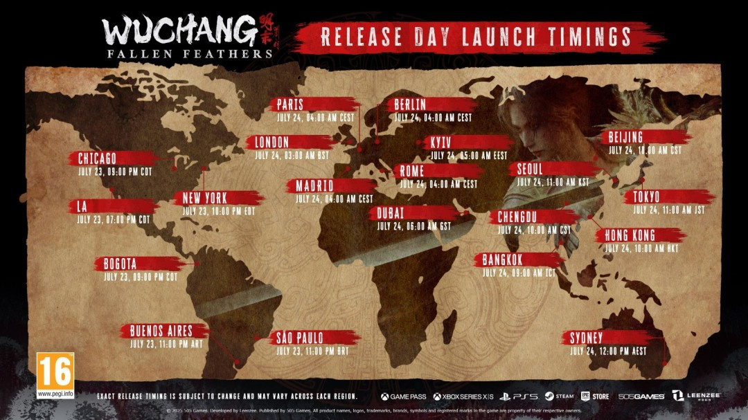 《明末：渊虚之羽》全球解锁时间公布！7月24日爽玩！-Alansnow-旅法师营地